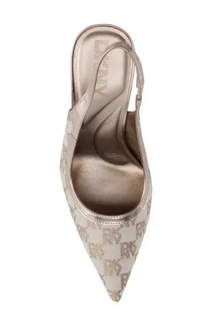 Dkny Cinette Slingback Pump - Bone