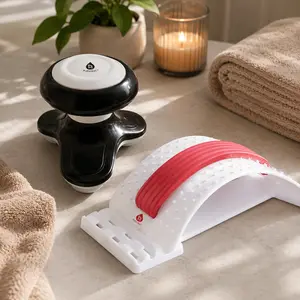 PURSONIC Handheld Massager & Back Stretcher