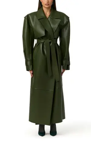 Naked Wardrobe Belted Coats For Women