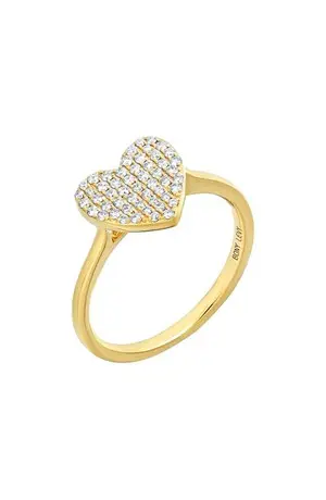 Bony Levy 18k Gold Diamond Heart Ring - 18k Yellow Gold
