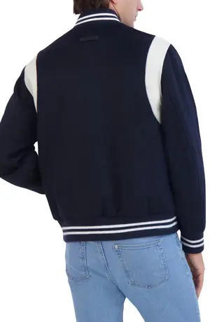 Hudson Jeans Wool Varsity Jacket