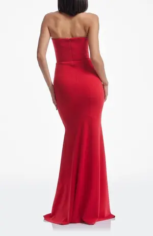 Dress The Population Izzy Strapless Mermaid Gown