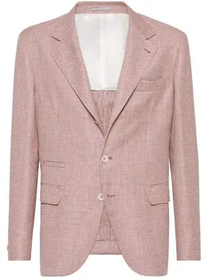 Brunello Cucinelli Houndstooth Blazer
