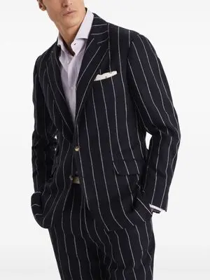 Brunello Cucinelli Cavallo Blazer - Blue