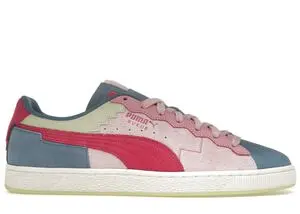 PUMA Suede Lace Up Sneakers - Multicolor