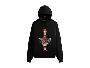 Kith X The Grinch Ornament Williams Iii Hoodie - Black
