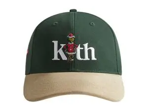 Kith X The Grinch Suede Brim Aaron Cap - Stadium