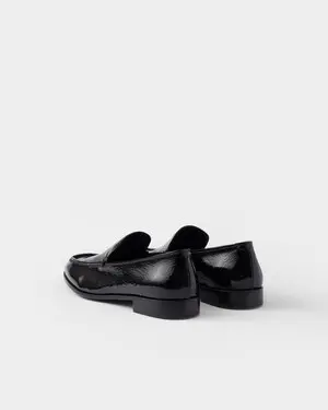 Prada Naplak Patent Leather Loafers