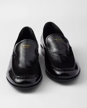 Prada Naplak Patent Leather Loafers