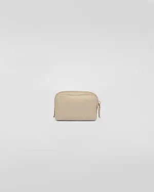Prada Micro Re-nylon Pouch - Desert Beige
