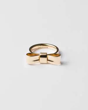 Prada Eternal Bow Ring - Gold