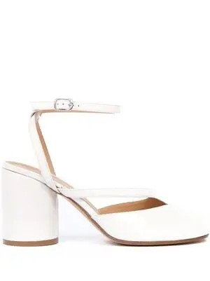 MAISON MARGIELA 80mm Tabi Sandal Pumps - White