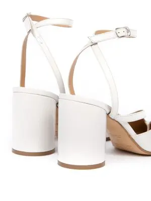 MAISON MARGIELA 80mm Tabi Sandal Pumps - White