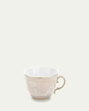 GINORI 1735 Oriente Italiano Meringa Teacup, 7.43 Oz - Oi Meringa