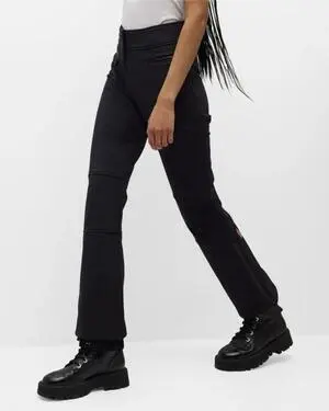 Moncler Stretch Fitted Ski Trousers - Black