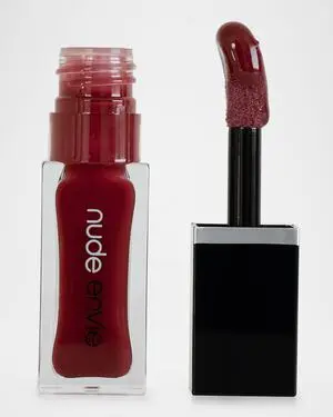 NUDE ENVIE Lip Gloss, 0.17 Oz. Red