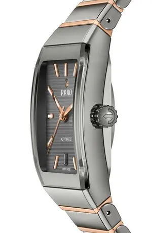 RADO Anatom Automatic Ceramic Bracelet Watch - Black