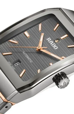 RADO Anatom Automatic Ceramic Bracelet Watch - Black