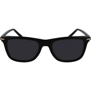 FERRAGAMO 54mm Modified Rectangular Sunglasses - Black