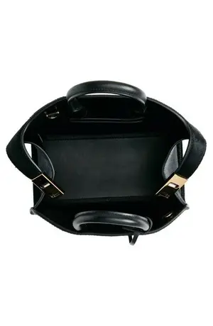 FERRAGAMO Mini Hug Top Handle Satchel - Nero
