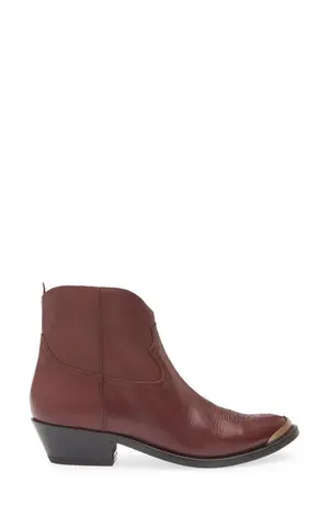 GOLDEN GOOSE Young Western Boot - Bordeaux