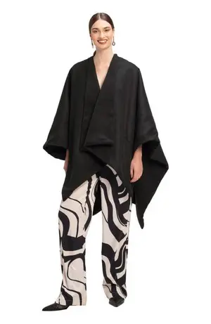 DIARRABLU Double-layered Wrap Cape