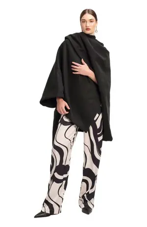 DIARRABLU Double-layered Wrap Cape