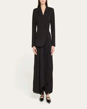 Simkhai Ambretta Combo Blazer Dress