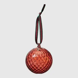 Gucci Murano Glass Baubles - Bordeaux