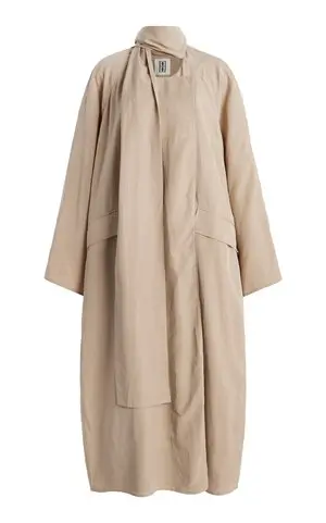 BY MALENE BIRGER Campagna Draped Trench Coat