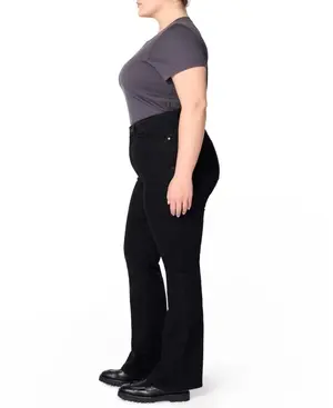 Warp + Weft Mia Plus High Rise Flare Jeans