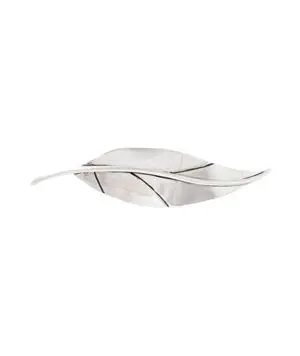 SOPHIE BUHAI Leaf Brooch - Silver