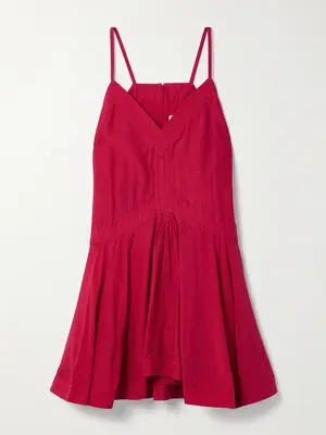 MARANT ETOILE Danielle Gathered Mini Dress
