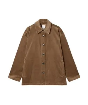 LESET Cotton-blend Corduroy Shirt Jacket