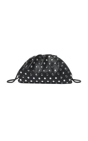 LOEFFLER RANDALL Bailey Studded Leather Clutch