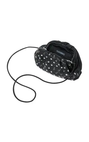 LOEFFLER RANDALL Bailey Studded Leather Clutch
