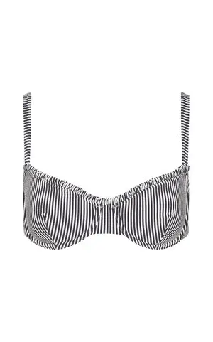 Onia Marilyn Bikini Top Stripe