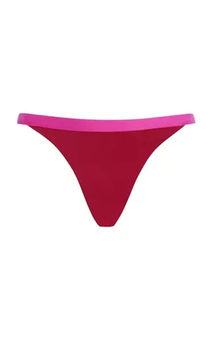 LEFT ON FRIDAY Salty Bikini Bottom Pink
