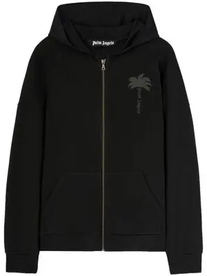 Palm Angels Zipped Hoodie