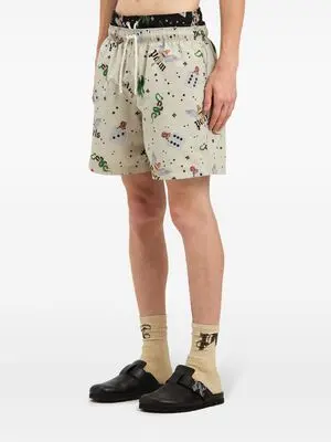 Palm Angels Pin-up Swim Shorts