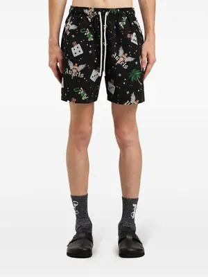 Palm Angels Pin-up Swim Shorts