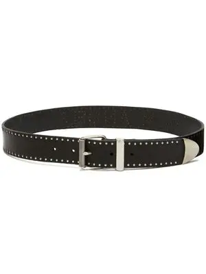 Palm Angels Logo Studded Belt