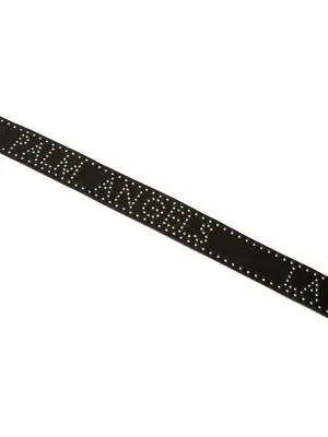 Palm Angels Logo Studded Belt