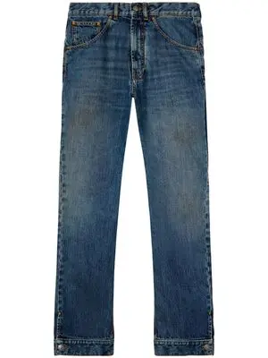 Palm Angels Straight-leg Jeans - Blue