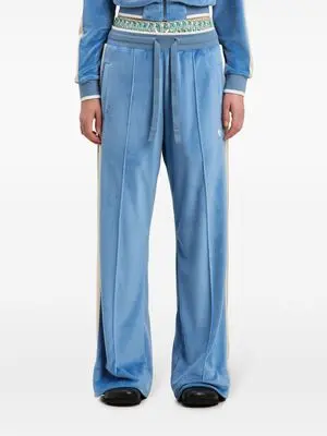 Palm Angels Oval-palm Chenille Sweatpants