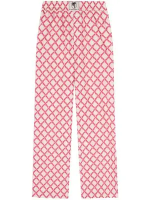 Palm Angels Logo Split Trousers - Pink
