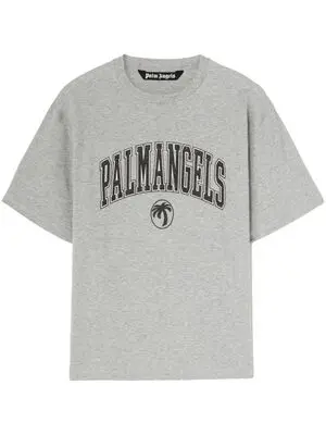 Palm Angels College Palm T-shirt - Grey