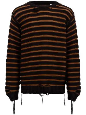 Maison Margiela Striped Sweaters For Men