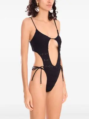 AMIR SLAMA Openwork One-piece Swimsuit