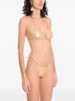 AMIR SLAMA Metallic Bikini
